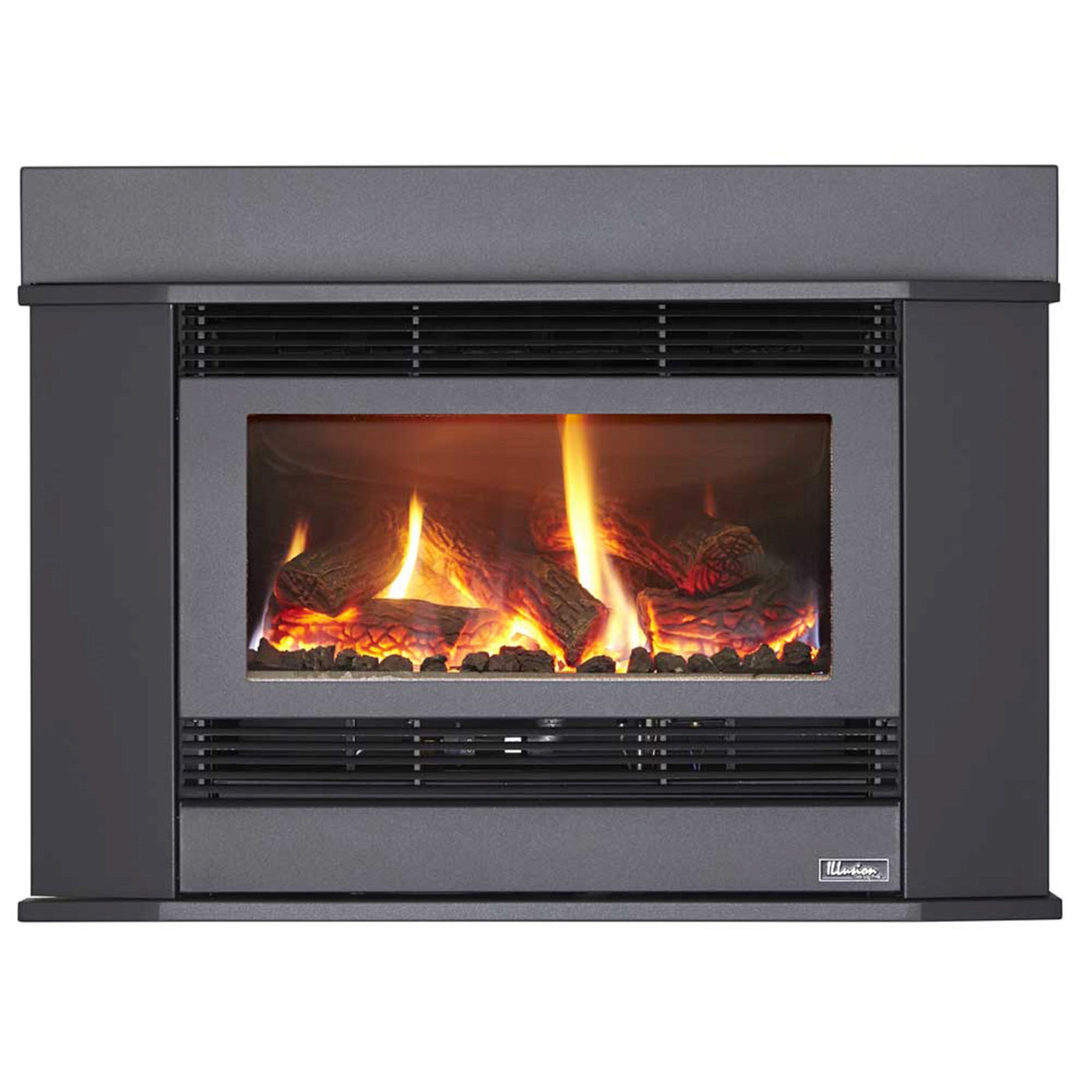 Esprit 69 Inbuilt Gas Log Fire | Illusion Gas Log Fires | Illusion Fires