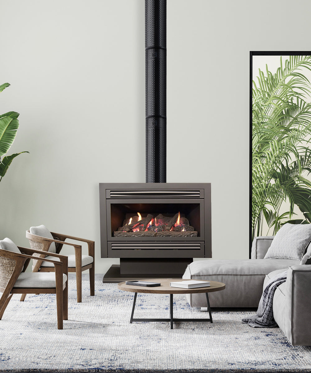 Illusion Gas Log Installation | Gas Log Fireplace Installation ...