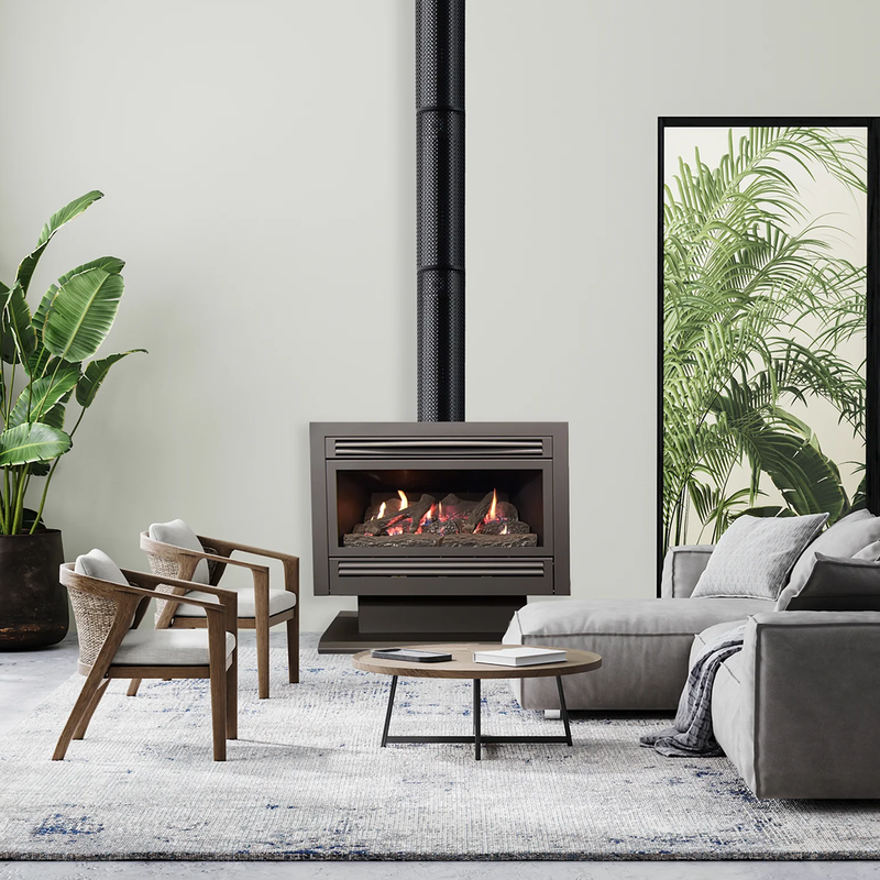 FS-1000 Freestanding Gas Log Fires | Illusion Gas Log Fires | Illusion ...