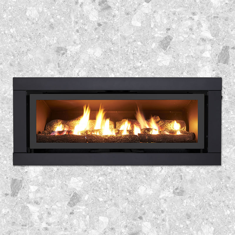 Luminar 4000 Inbuilt Gas Log Fire | Illusion Gas Log Fires | Illusion Fires